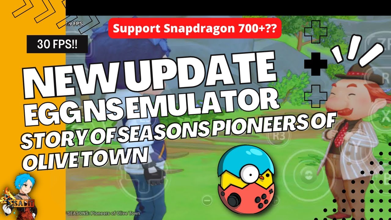 New Update EGG NS Emulator Story of Seasons Pioneers of Town support ...