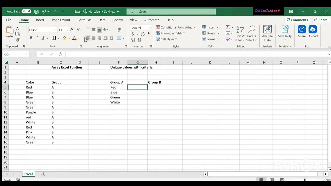 How to get unique values with criteria in Excel - YouTube