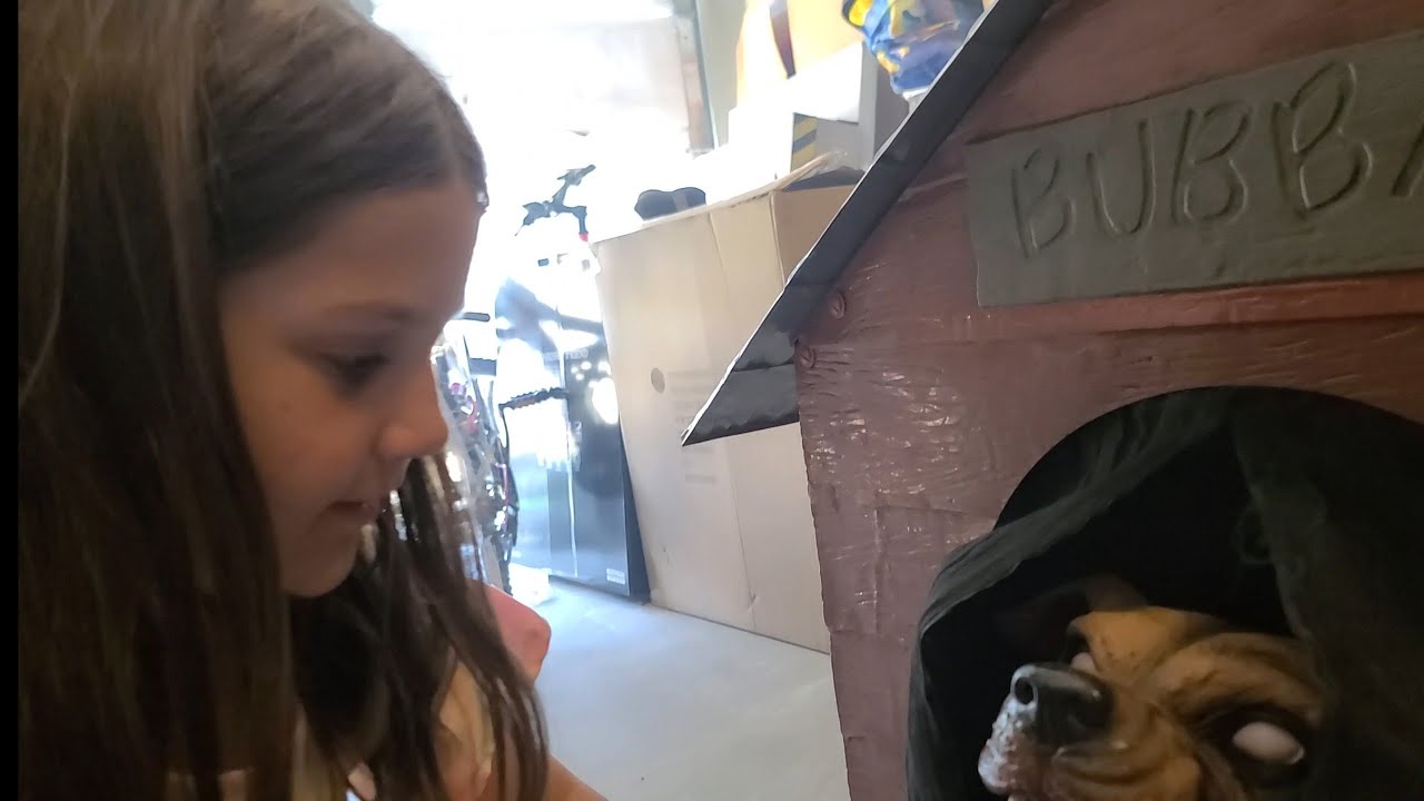Our New Bubba Dog from Spirit Halloween Jump Scare Halloween 2022 - YouTube