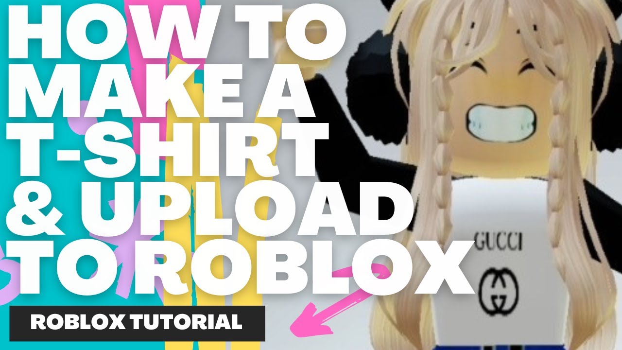 How To Make A T-SHIRT on Roblox | Beginners Guide | MOBILE | Super Easy ...