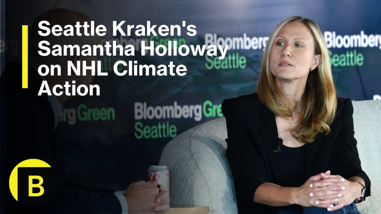 Seattle Kraken's Samantha Holloway on NHL Climate Action - YouTube