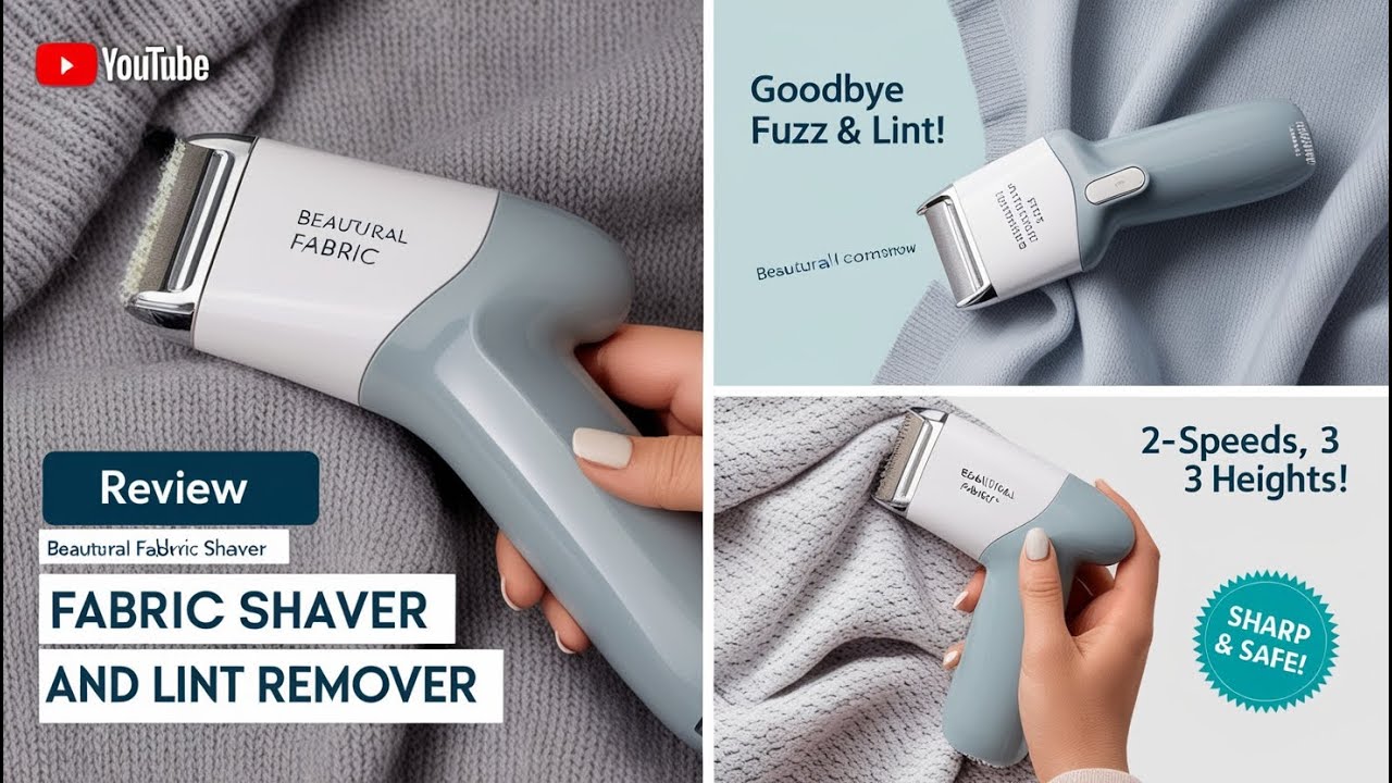 Revive Your Clothes with BEAUTURAL Fabric Shaver - Ultimate Lint ...