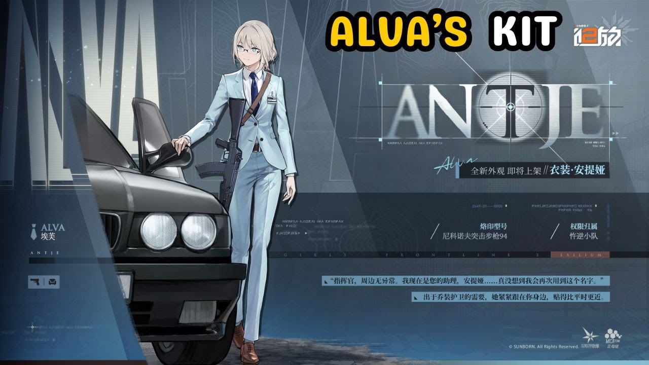 Alva(AN-94) Kit Revealed - Can she Bring ice To The Top | Girls ...