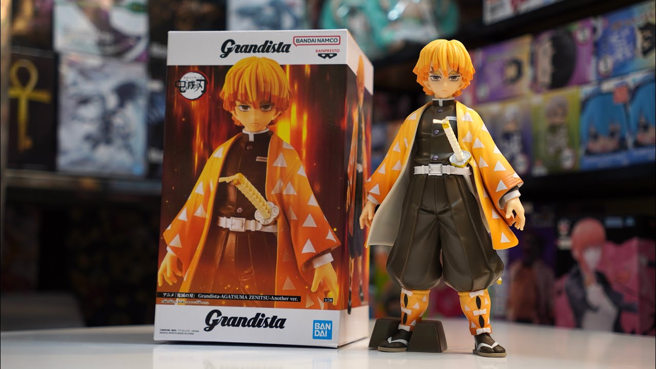 Unboxing ⚡️Demon Slayer - Grandista - Agatsuma Zenitsu - BANDAI SPIRITS ...