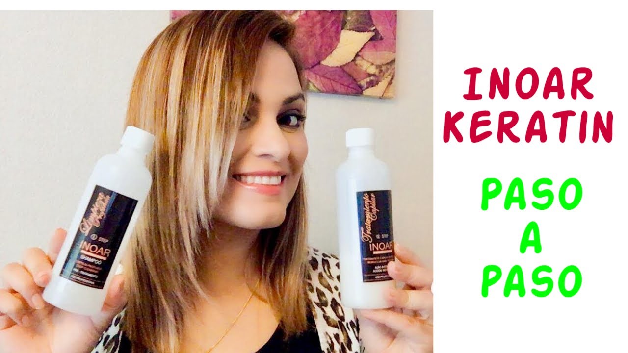 Keratina Inoar paso a paso - YouTube