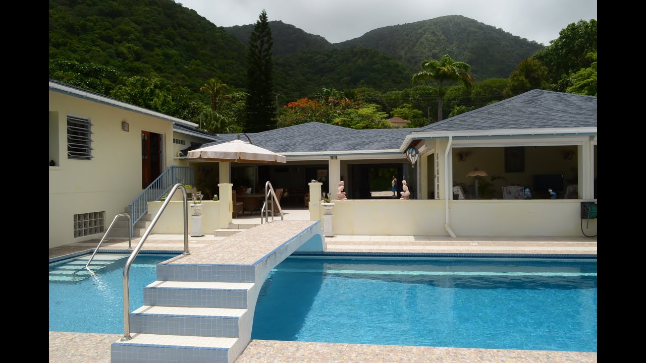 CASSAVA HOUSE in Montserrat BWI – 4 Bedroom Luxury Villa For Sale - YouTube