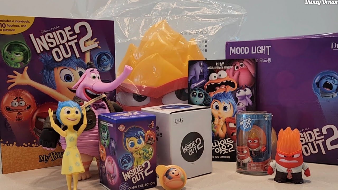 Disney Inside Out 2 Collection Review | Popcorn Bucket, Random Figure ...