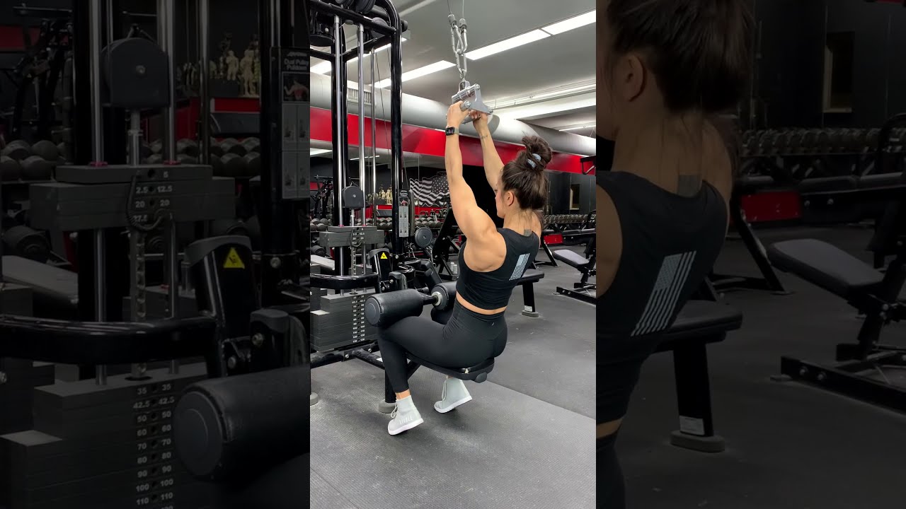 Close Grip (V Bar) Pulldown - YouTube