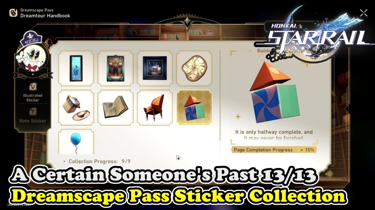 A Certain Someone's Past Sticker Collection Locations Honkai Star Rail ...