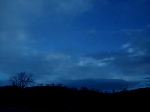 Rainbow caught on tape in California - YouTube