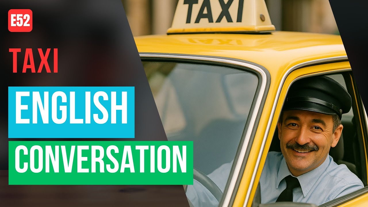 Learn English with a Taxi Conversation | English Pronunciation Practice ...