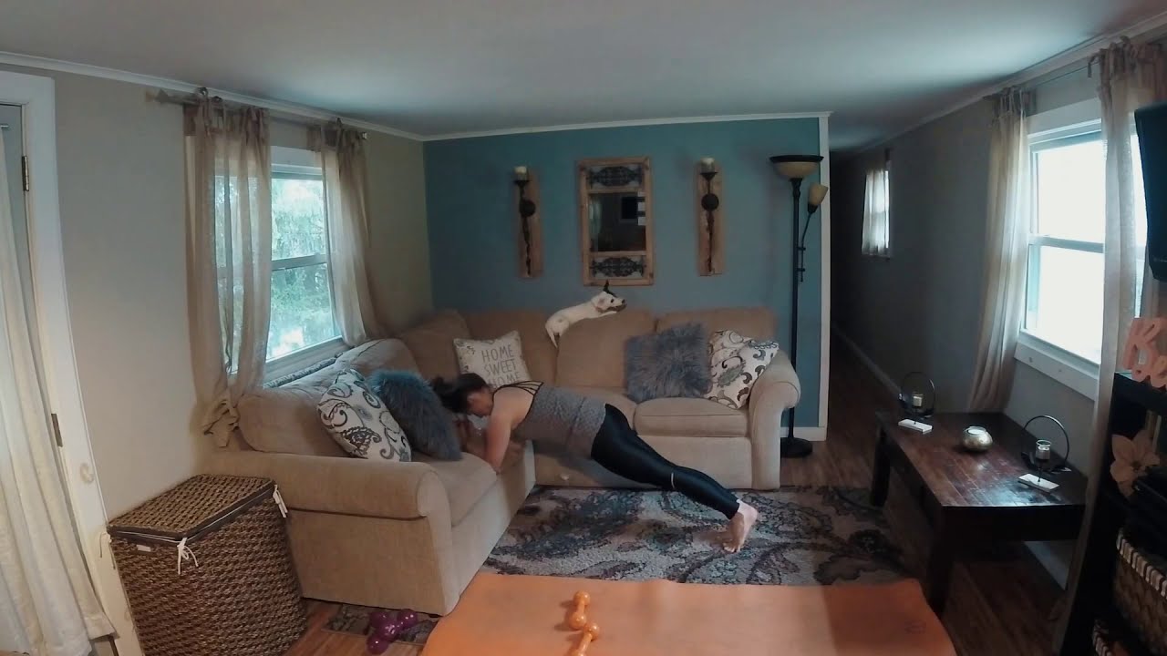 Beginner Couch Workout - YouTube