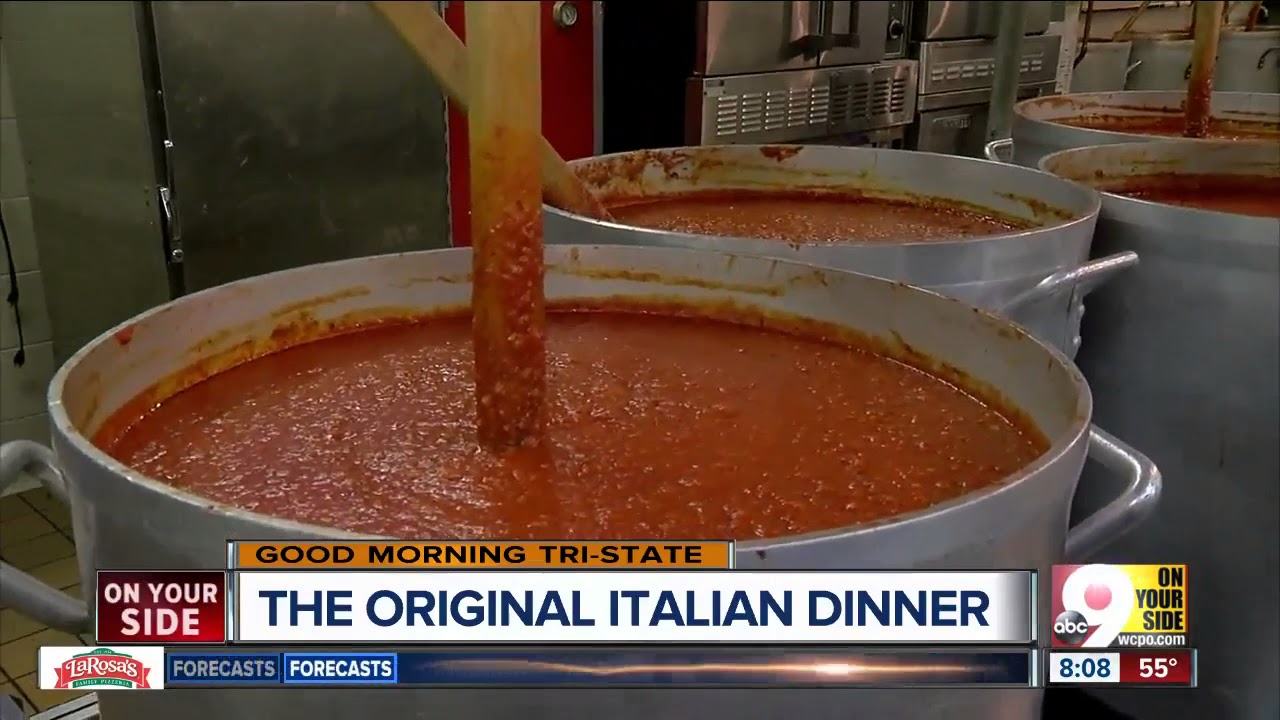 Sacred Heart Church Italian dinner is a Cincinnati tradition - YouTube