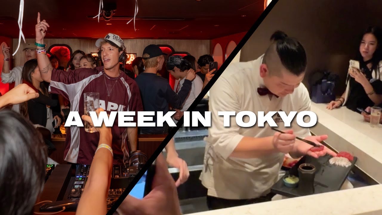 DJing in Japan: Ultra Japan + Tokyo Food Tour 🇯🇵🎧 - YouTube