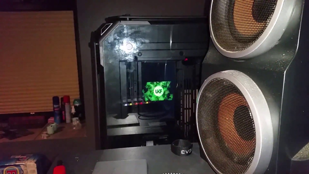 Internal PC monitoring display mod - YouTube