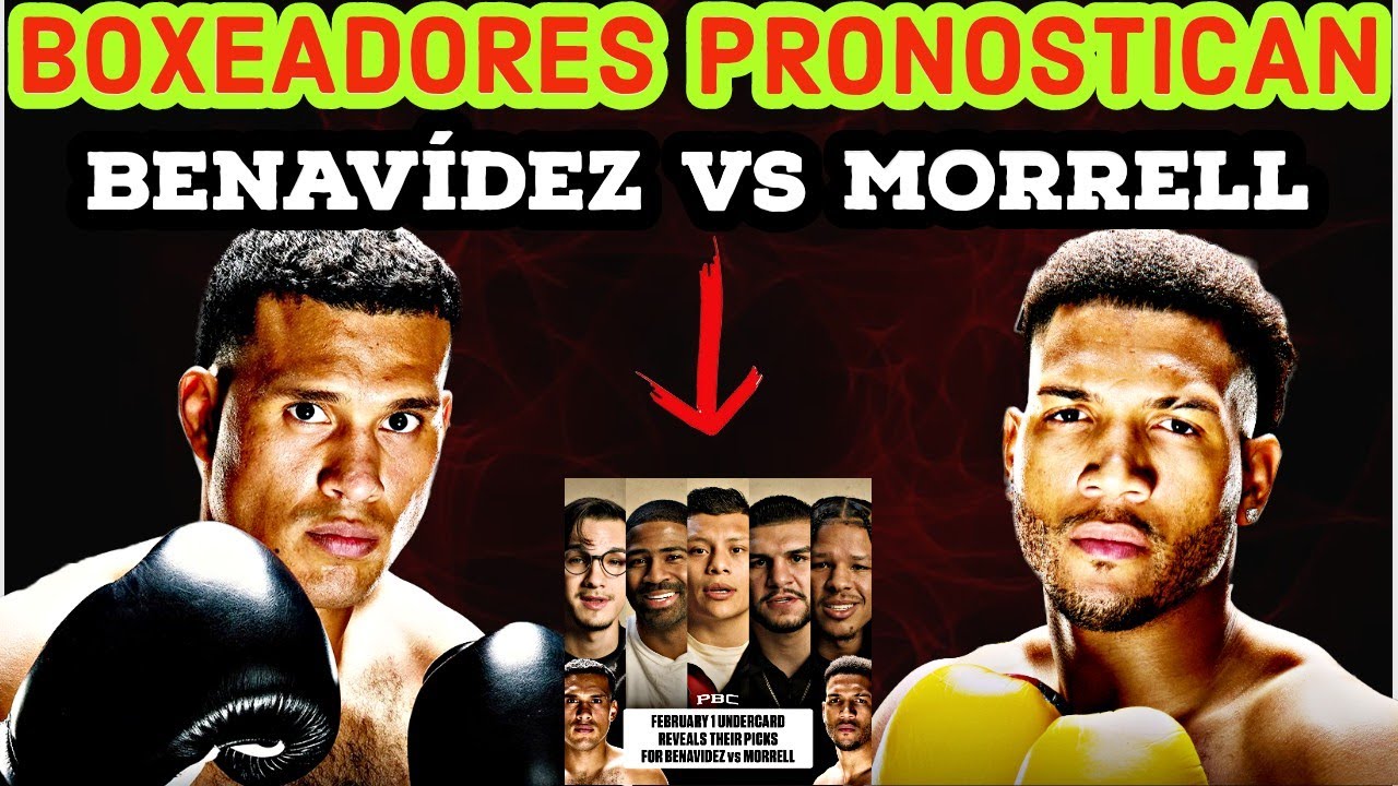 Benavídez vs Morrell | BOXERS de Undercard DEJAN SUS PRONÓSTICOS 🔥 ...