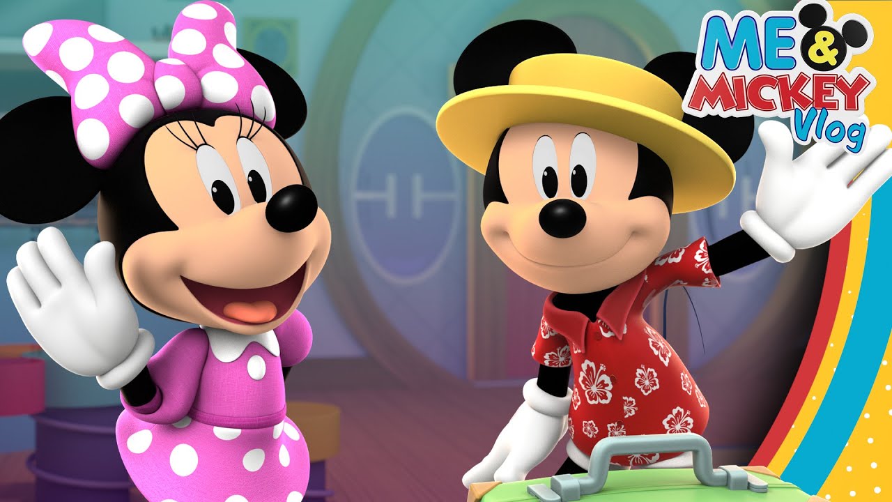 Mickey's Vacation Routine 🏖 | Me & Mickey | Vlog 57 | @disneyjr - YouTube