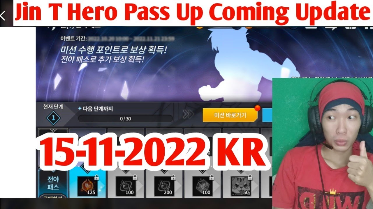 Jin T Hero Pass up Coming Update Grand Chase kakao - YouTube