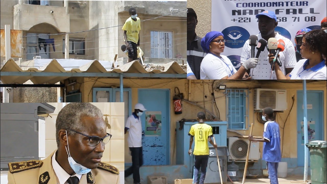 Grand set-setal du Mouvement DEKAL SA GOKH au Centre de santé khadimou ...