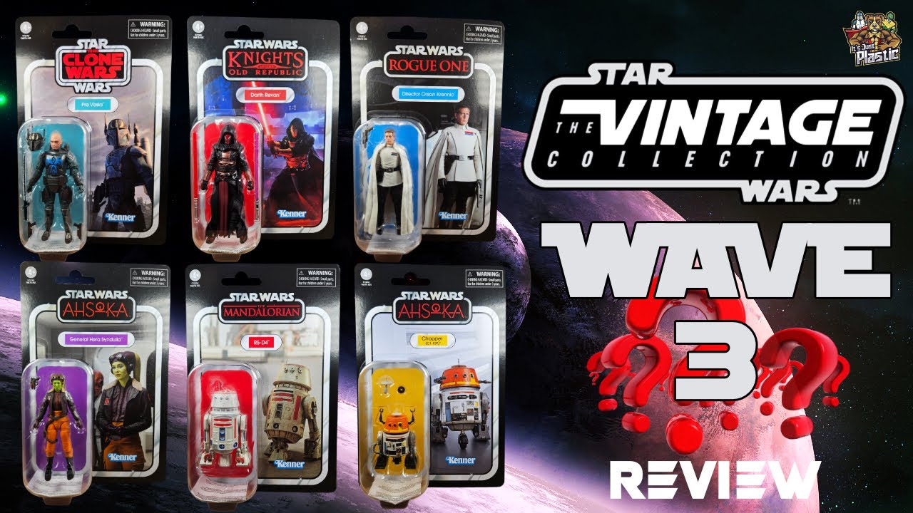 STAR WARS TVC VINTAGE COLLECTION DISNEY+ WAVE 3 ???? UNBOXING / FIGURE ...