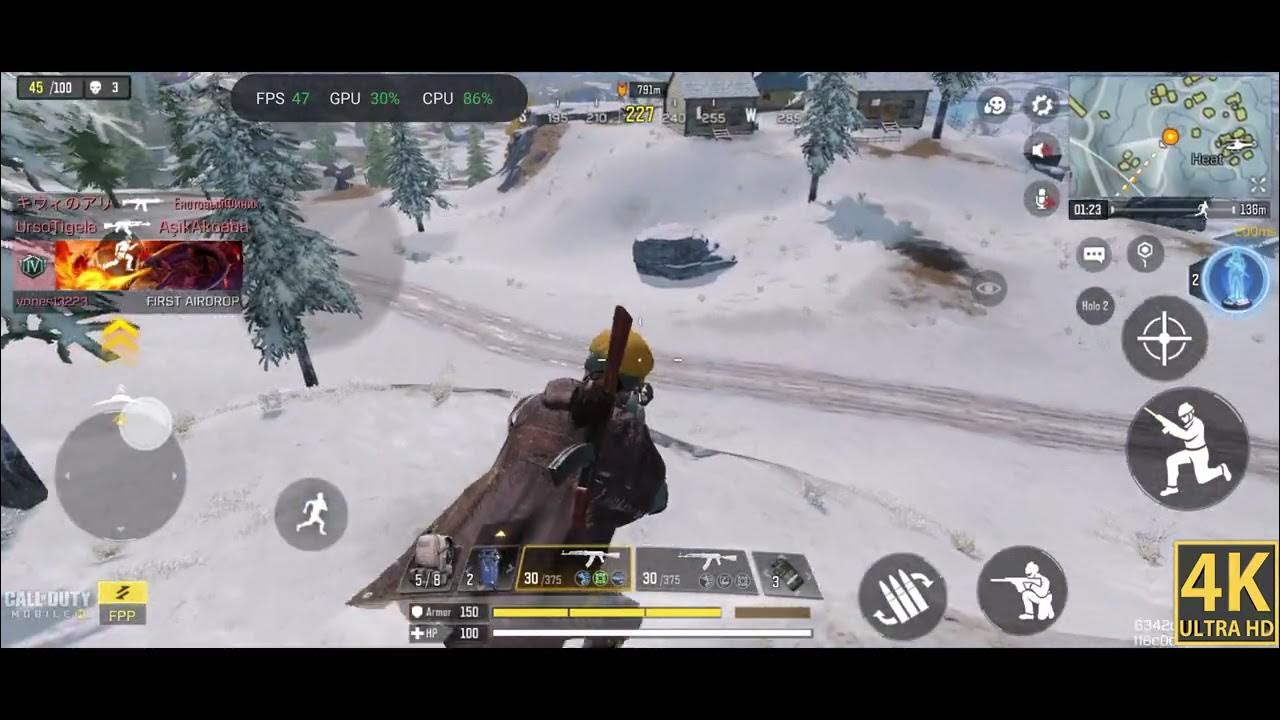 Call of Duty Mobile Official Season 4 Veiled Uprising Battle Royale Gameplay UHD 4K60FPS Day ...