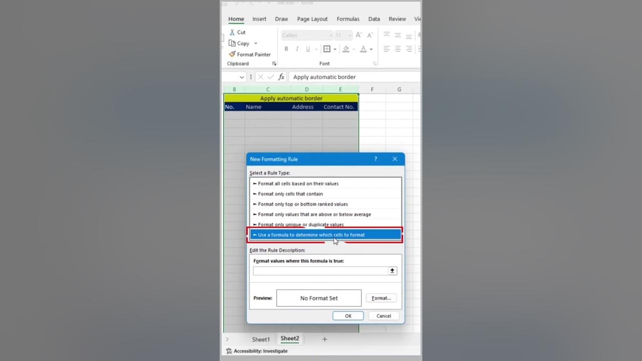 Transform Your Excel Spreadsheets with Conditional Formatting. #excel #exceltricks #shorts # ...