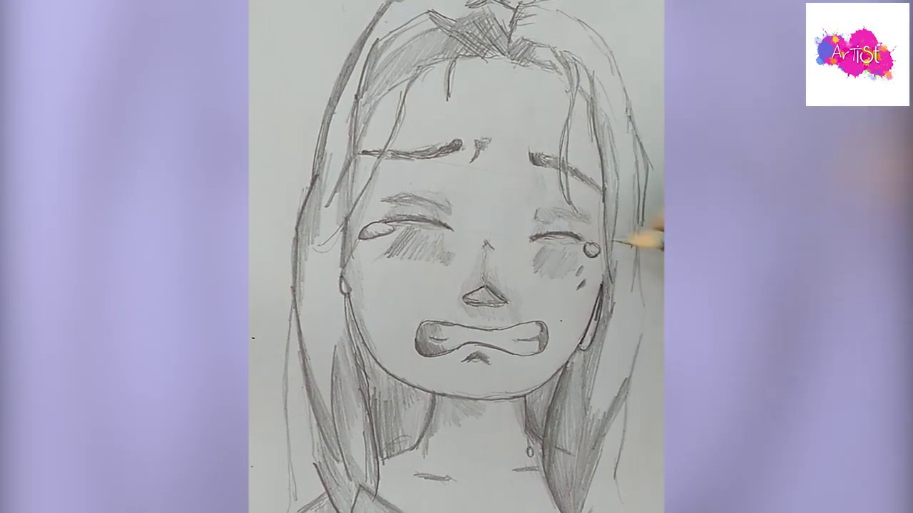 Pencil Drawing/ Sad /New drawings /Pencil art for beginners / Latest ...