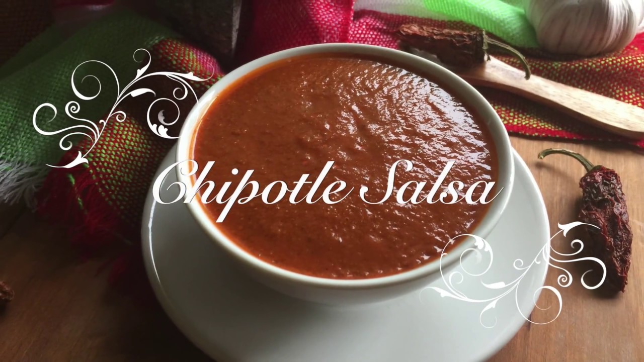 Chipotle Salsa for Tacos Arabes - YouTube