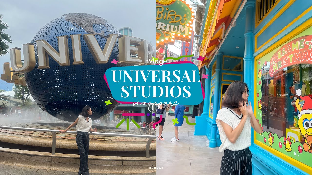 SINGAPORE VLOG - UNIVERSAL STUDIOS SINGAPORE!! - YouTube