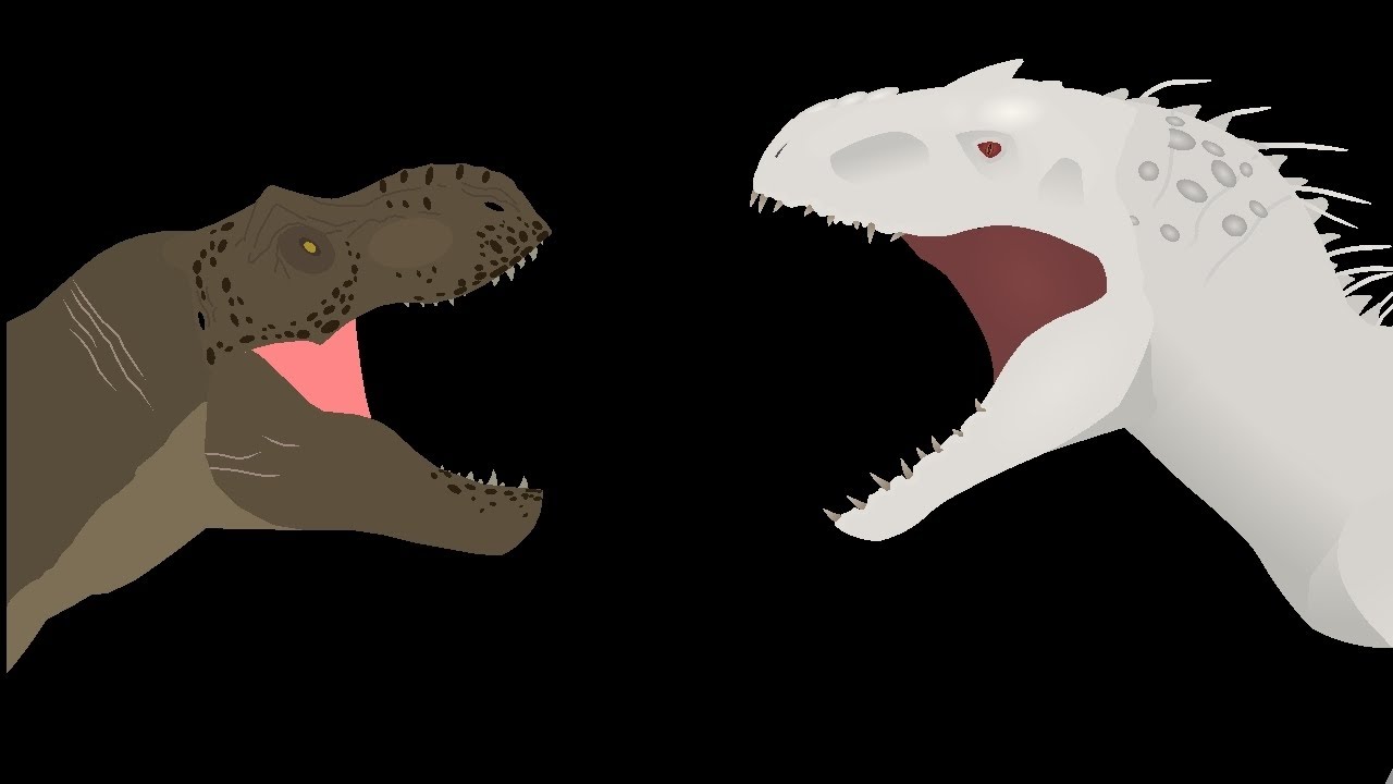 Indominus Rex & Rexy Test | Stick Nodes - YouTube