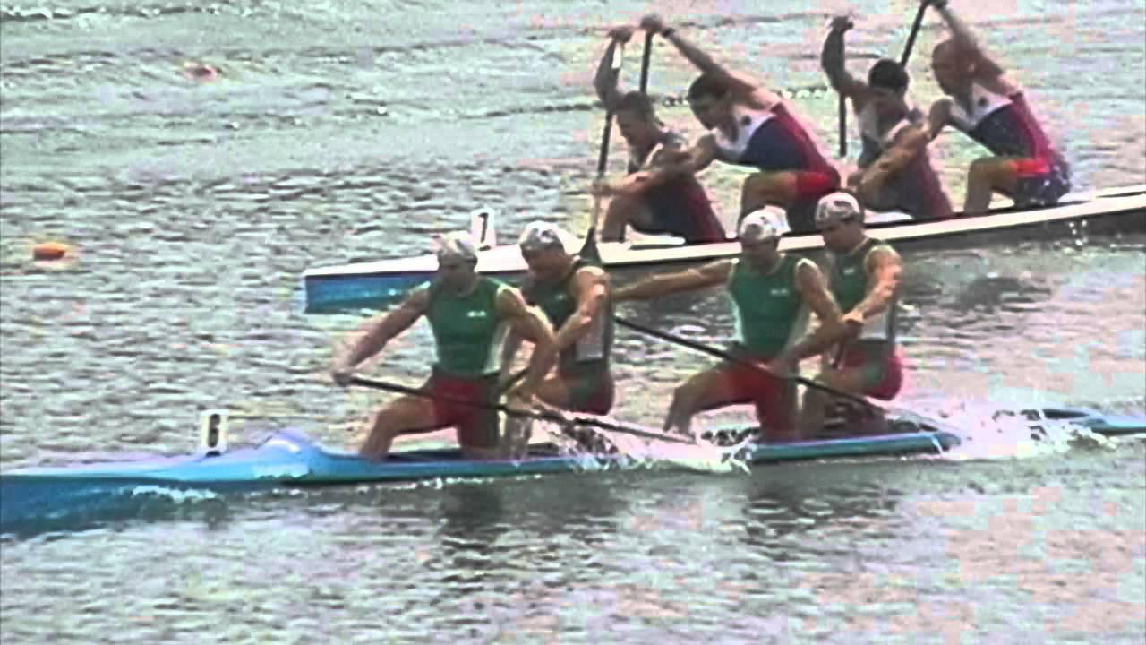 2005 Sprint Canoe World Championships Zagreb C4 500m Final - YouTube