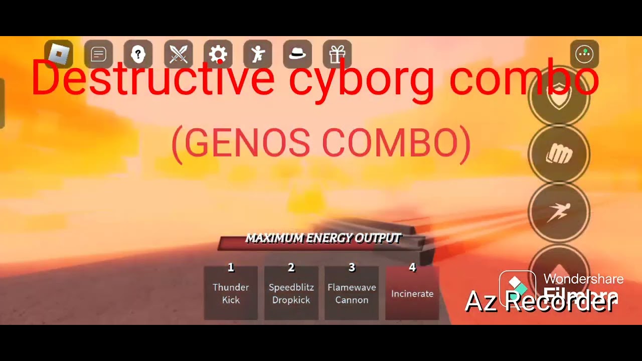 Op destructive cyborg combo(genos combo) @levihereo9x #genoscombo #TSB ...