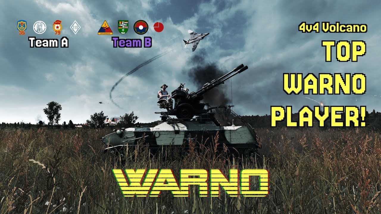 BEATING THE WARNO NUMBER 1 RANKED PLAYER | WARNO Gameplay | 4v4 Volcano - YouTube