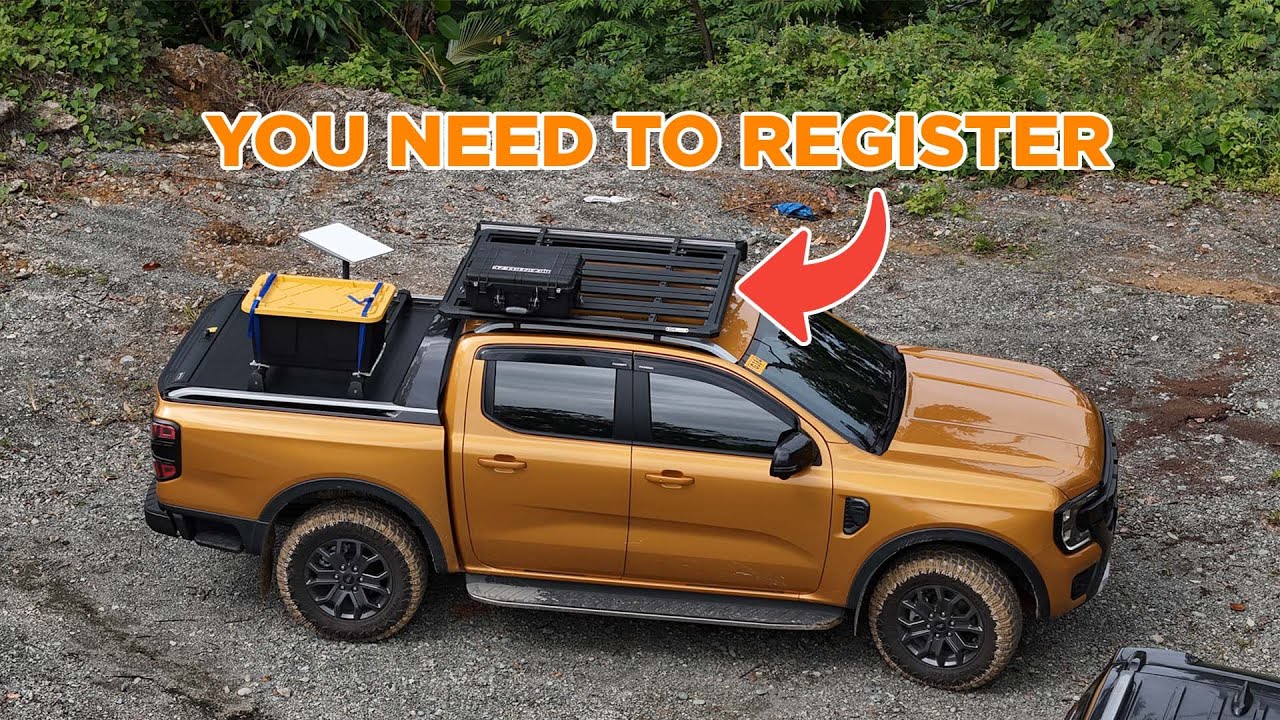 MAGKANO MAGPA REHISTRO NG CAR ROOF RACK OR TOP LOAD SA LTO - YouTube