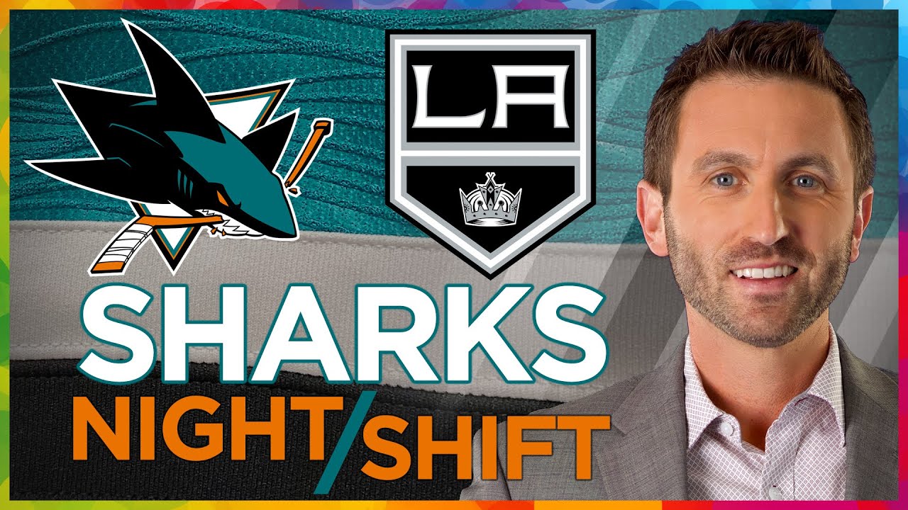 Sharks Night Shift (San Jose vs. Los Angeles Kings) - YouTube