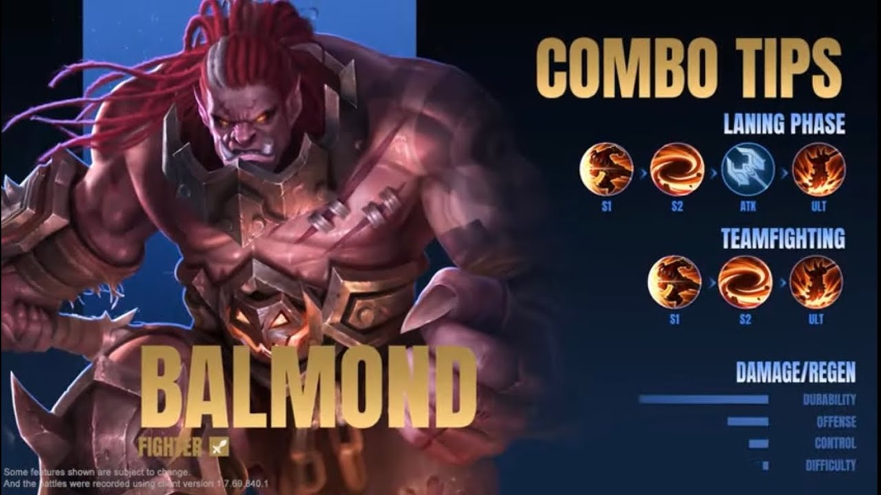Balmond Combo || 1+2+3+2🔥 ⁠ #shorts #short #video #viralvideo #mlbb # ...