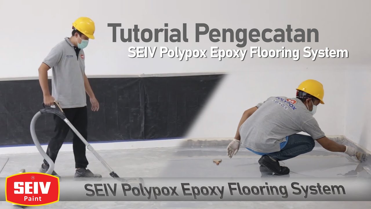Tutorial Pengecatan Lantai Epoxy Menggunakan SEIV Polypox Epoxy ...