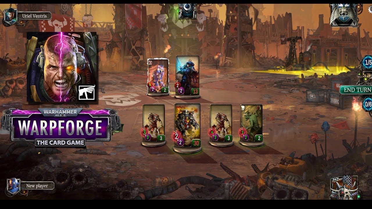 Warhammer 40,000: Warpforge Official Launch | Tutorial Gameplay - YouTube