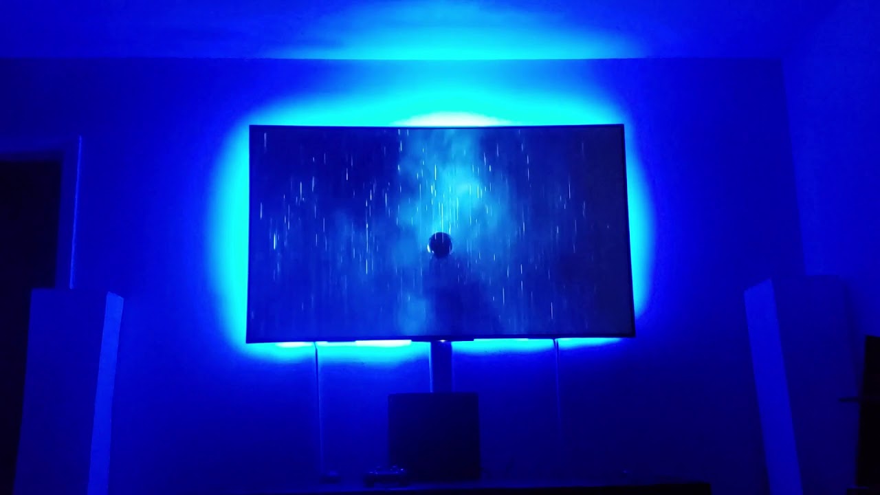 Ambilight AT ITS BEST!!Dolby 4k test with Dreamscreen set up! PURE ...