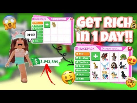 How To Grow Your Inventory in Adopt Me 2022 From Poor To MEGA RICH in ...