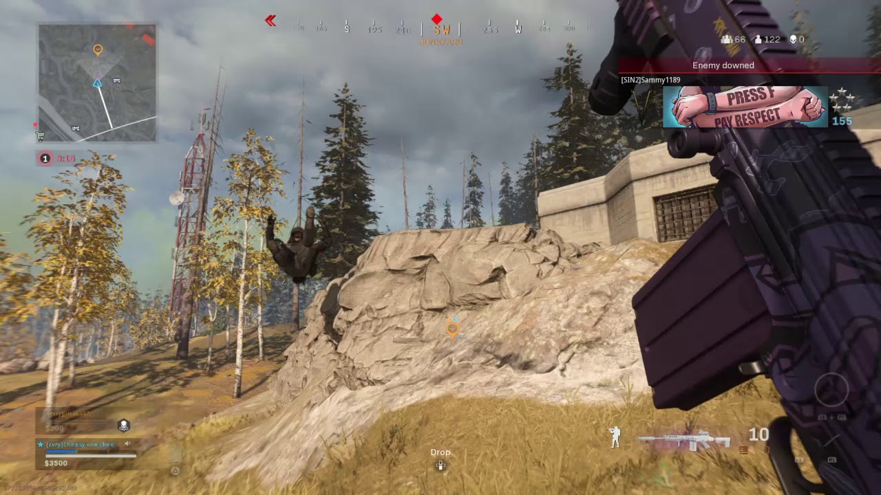 COD -Throwing knife special - YouTube