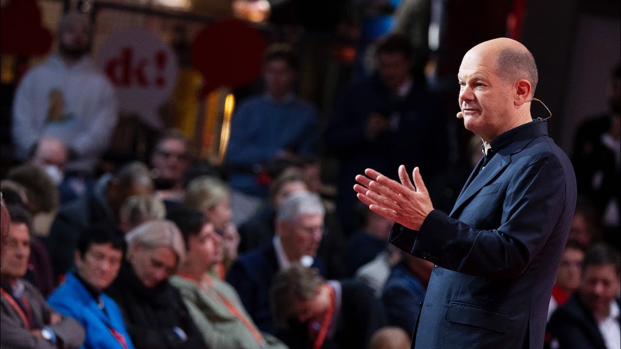 Debattenkonvent 2022 | Deutschland packt das. Townhall mit Olaf Scholz - YouTube