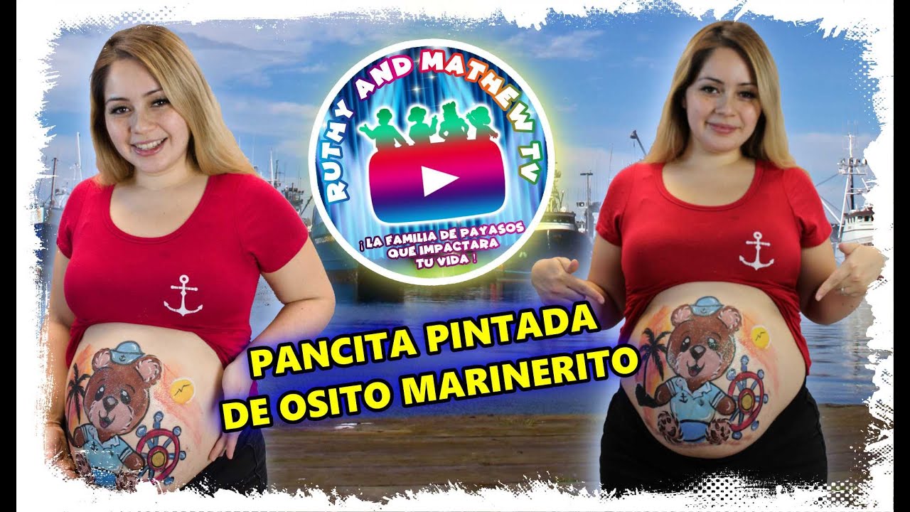 PANCITA PINTADA DE OSITO MARINERITO / FEAT: DANIELA ESCALERA / MARINE ...