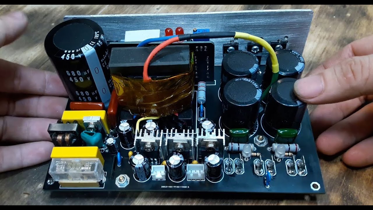 800W HalfBrigde SMPS Final Version For AUDIO, Full Protect With Over ...