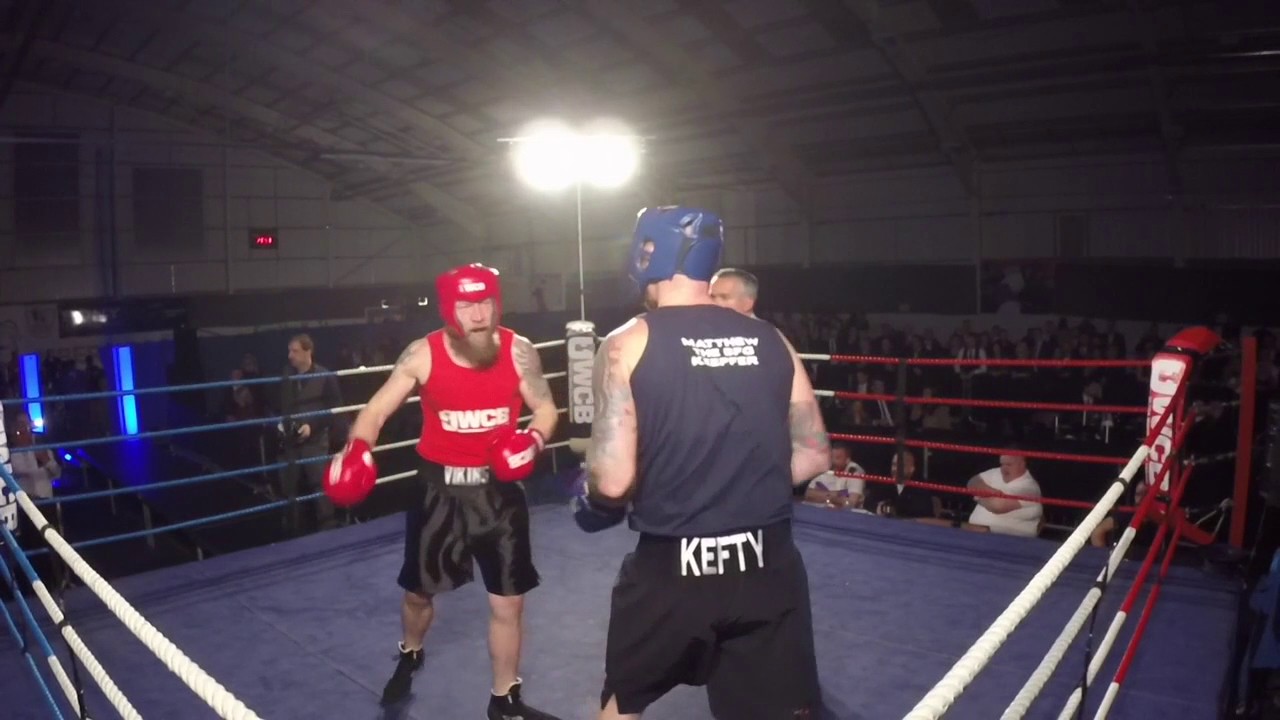 Ultra White Collar Boxing Cardiff | Shaun Gustard VS Matthew Keepfer ...
