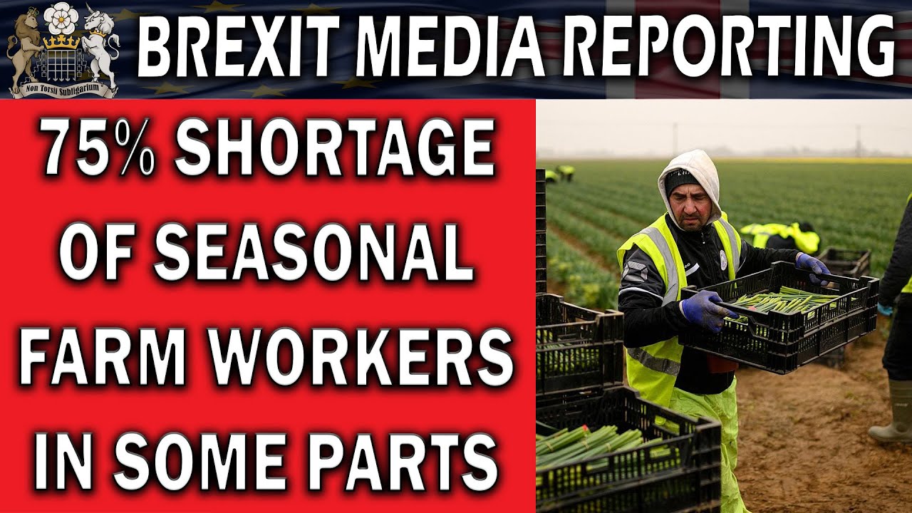 Brexit Causing Farm Worker Shortages of up to 75% - YouTube