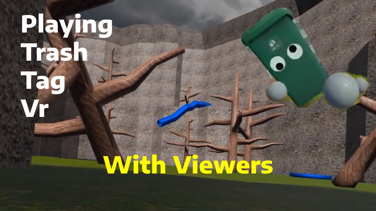 PLAYING TRASH TAG VR - YouTube