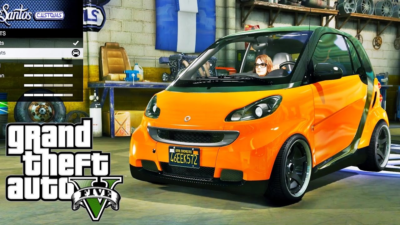 Smart Fortwo Electric ☢ Extreme Graphics !!! - YouTube