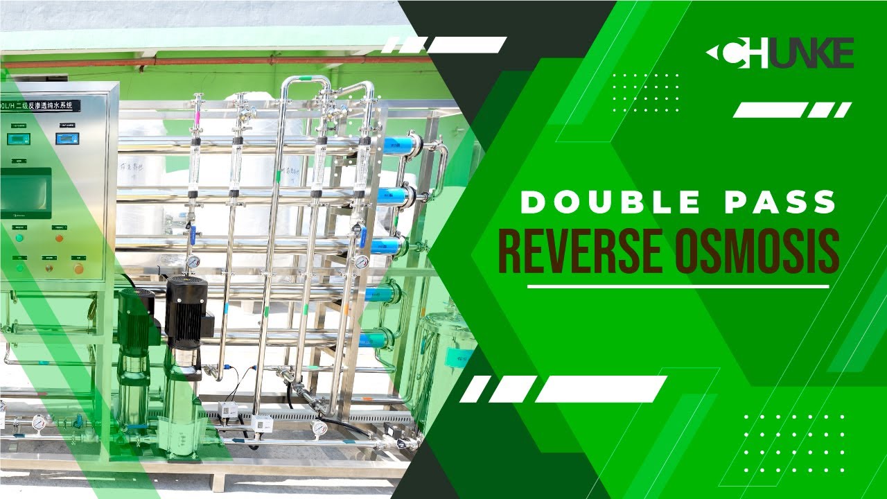 NEW ultrapure water technologies with two stages double pass reverse ...