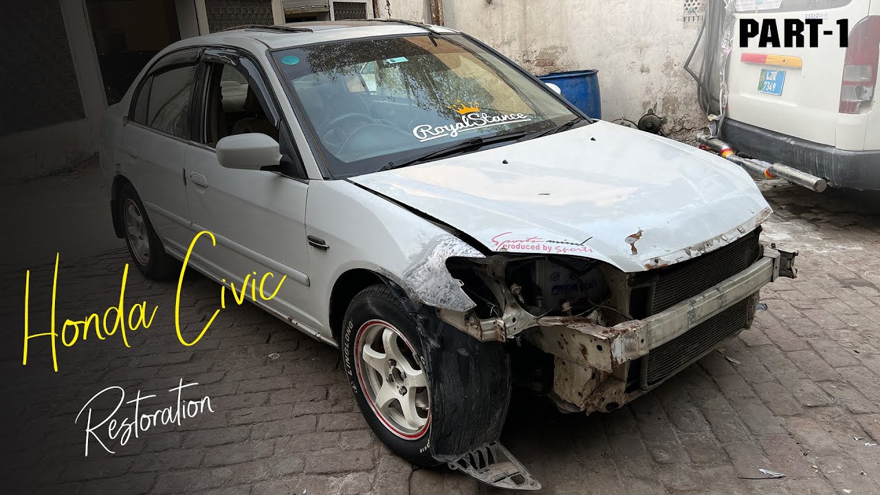 RUSTED HONDA CIVIC 2005 Restoration - YouTube